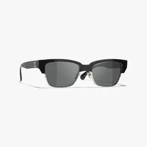 Chanel Cat Eye Sunglasses - Black