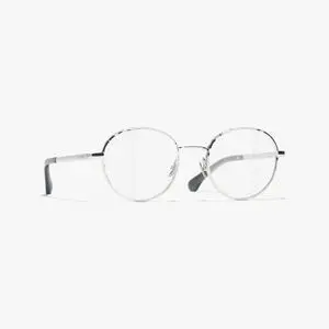 Chanel Pantos Eyeglasses - Silver