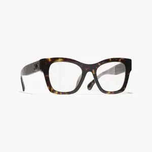 Chanel Butterfly Eyeglasses - Tortoise