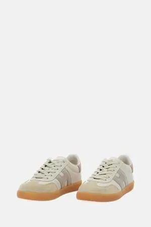Hogan Cool Laced Sneakers - Beige