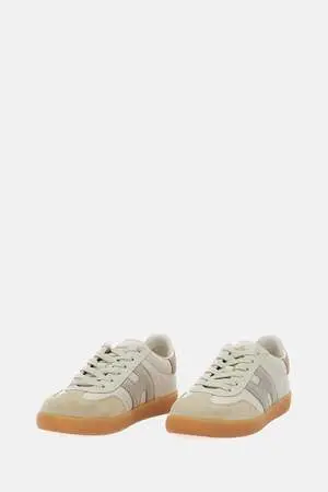 Hogan Cool Laced Sneakers - Beige