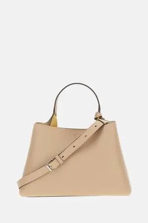 TOD'S Apa Top Handle Media - Beige