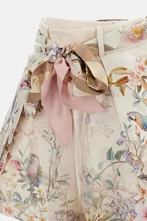Zimmermann Tuck Shorts