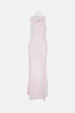 ROTATE BY BIRGER CHRISTENSEN Long Cascade Dress - Rosa