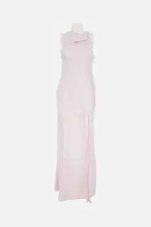 ROTATE BY BIRGER CHRISTENSEN Long Cascade Dress - Rose