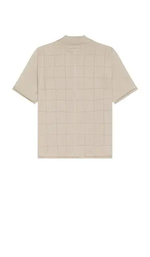 Rag & Bone Window Pane Dalton Knitted Shirt In . Also - Brown