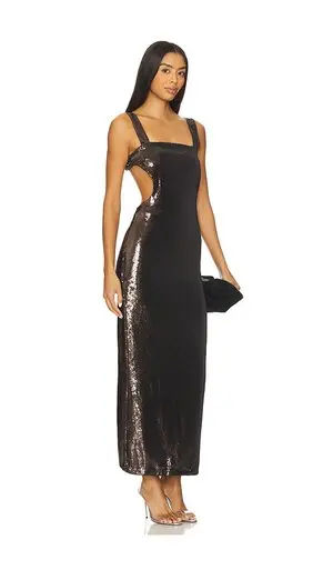 KATE BARTON Hazel Cut-out Maxi Dress