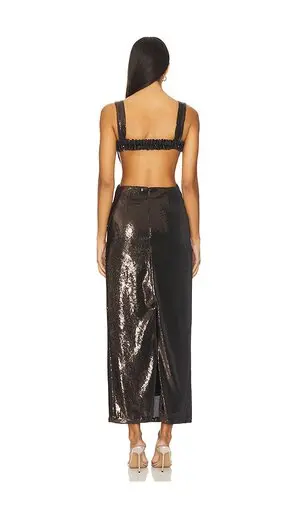 KATE BARTON Hazel Cut-out Maxi Dress