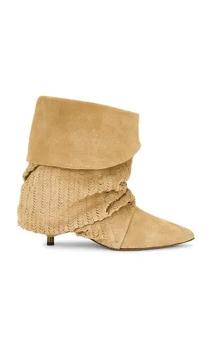 Isabel Marant Étoile Edrik Suede Kitten Heel Pointed Toe Boots