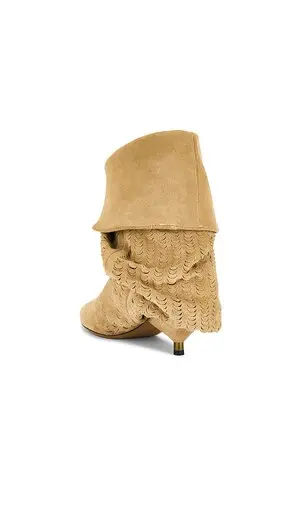 Isabel Marant Étoile Edrik Suede Kitten Heel Pointed Toe Boots
