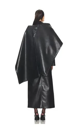 ET OCHS Wren Leather Jacket With Scarf