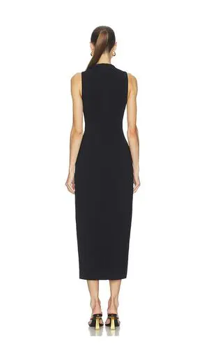Cult Gaia Baylee Knit Jersey Dress - Black