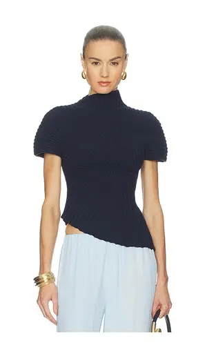 Cult Gaia Annemie Top - Navy