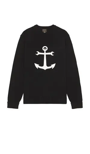 DARK SEAS Spanner Graphic Knit Sweater