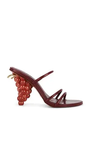 Cult Gaia Grape Heeled Sandals