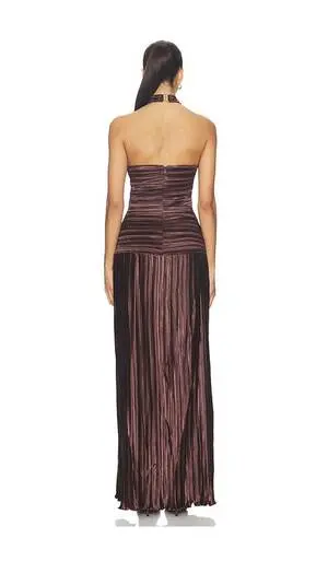 SONYA MODA Ariana Plisse Dress