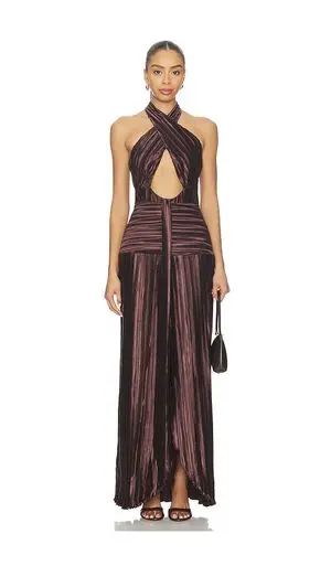 SONYA MODA Ariana Plisse Dress