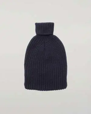 Johnstons Of Elgin Cashmere Hot Water Bottle Cover - Navy