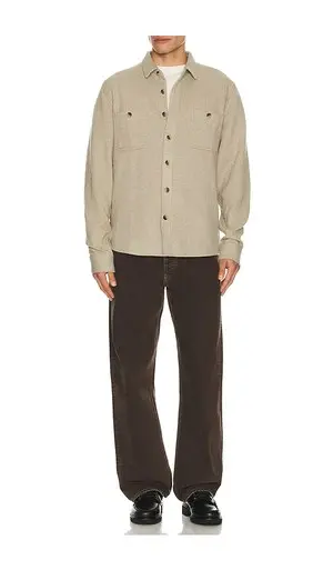 Marine Layer Pacifica Stretch Twill Overshirt In . Also