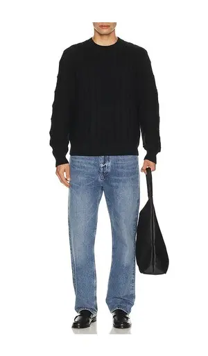 ASHER Cable Knit Sweater