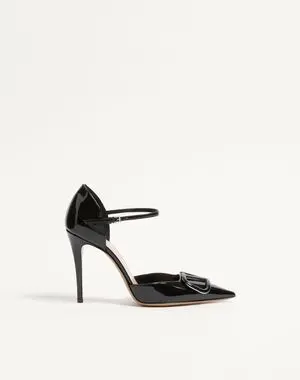 Valentino Garavani Vlogo Signature D'orsay 100mm Pumps - Black