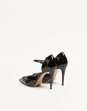 Valentino Garavani Vlogo Signature D'orsay 100mm Pumps - Black