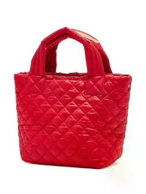 Mz Wallace Mini Metro Deluxe Quilted Tote - Red