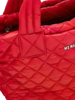 Mz Wallace Mini Metro Deluxe Quilted Tote - Red