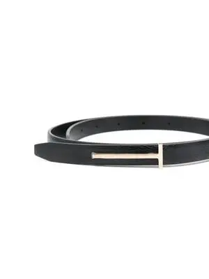 TOM FORD T-bar Belt - Black