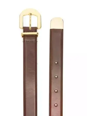 DEHANCHE Indus Belt With Gold-tone Hardware - Brown