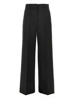 Max Mara High-waisted Wool Trousers
