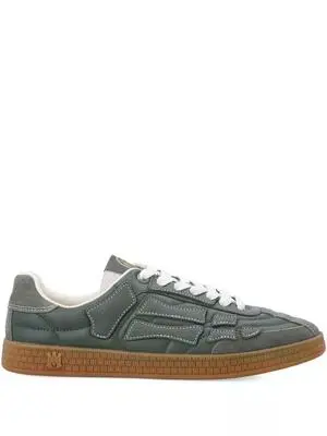 Amiri Pacific Bones Leather Sneakers - Green
