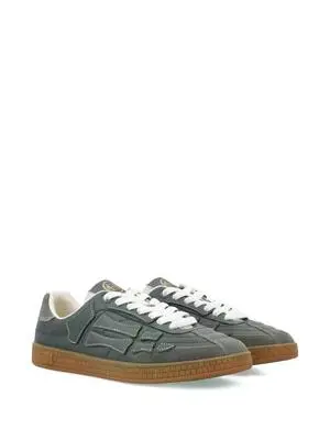 Amiri Pacific Bones Leather Sneakers - Green