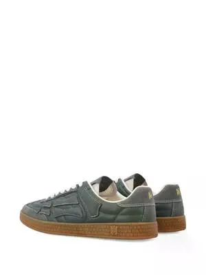 Amiri Pacific Bones Leather Sneakers - Green