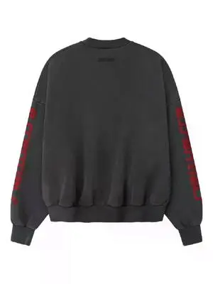 Fear Of God Chicago Logo Crew-neck Sweatshirt - Grey