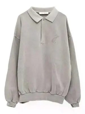 Fear Of God Embroidered Classic Polo Shirt - Grey
