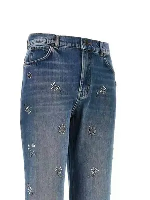 Max Mara Embellished Cropped Trousers