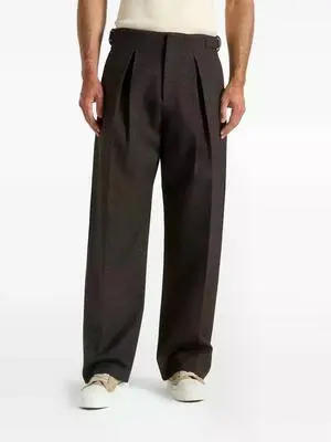 Manière De Voir Maniere De Voir Lior Box Pleat Wide Leg Trousers