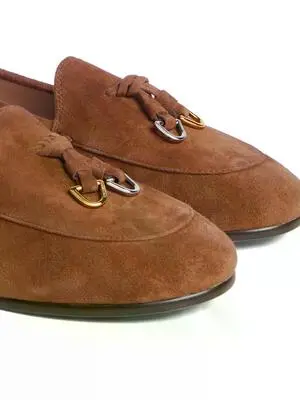 COCCINELLE Tassel-detail Loafers - Brown