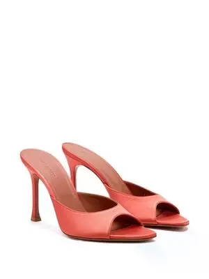 Amina Muaddi Alexa Peep-toe Heel Sandals