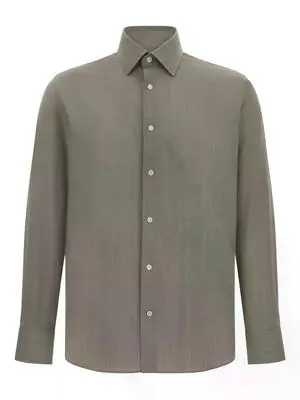 Boggi Milano Collar Wool Shirt