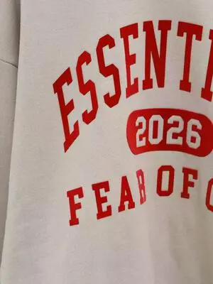 Fear Of God Logo-print Hoodie - Grey