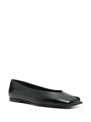 ALOHAS Leather Flat Sandals