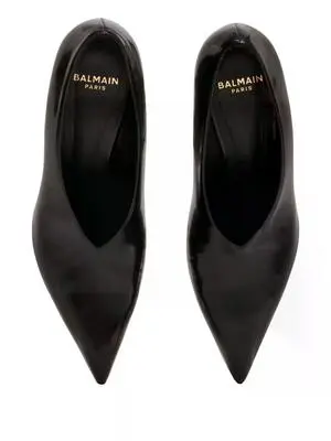 Balmain 95mm Pointed-toe Pumps - Black