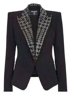 Balmain Embroidered Button Detailed Blazer