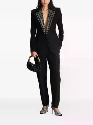 Balmain Embroidered Button Detailed Blazer