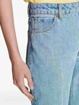 Balmain High-waisted Flared Jeans