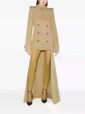 JEAN PAUL GAULTIER Buttoned Belted Trench Coat