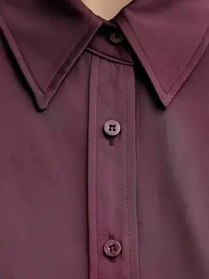Guess Buttoned Collared Shirt - Purple