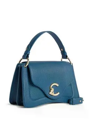 COCCINELLE Logo-buckle Shoulder Bag - Blue
